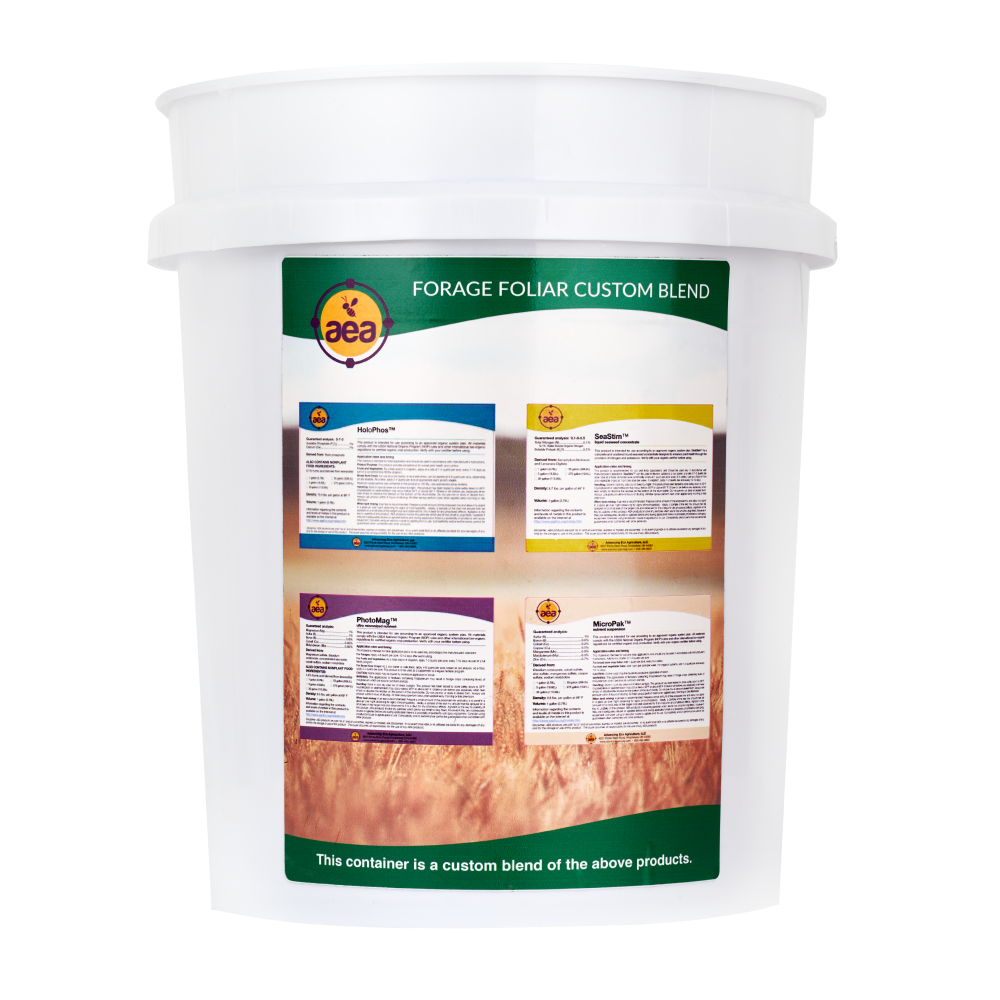 Forraje Foliar Blend™ - Impulsar la agricultura ecológica%.