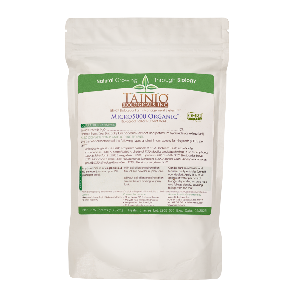 Micro5000 Organic™ - Advancing Eco Agriculture