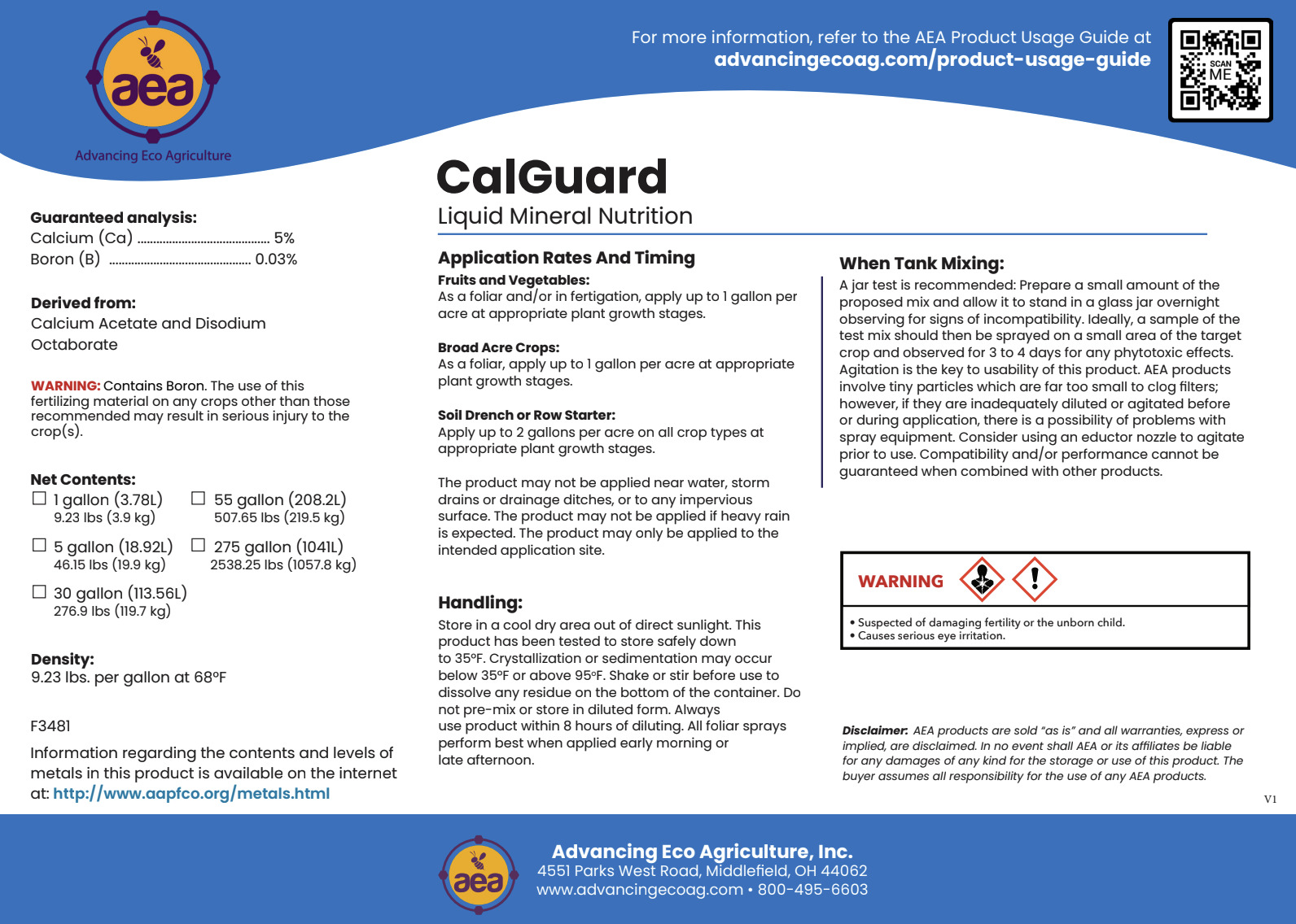 CalGuard™ - Advancing Eco Agriculture
