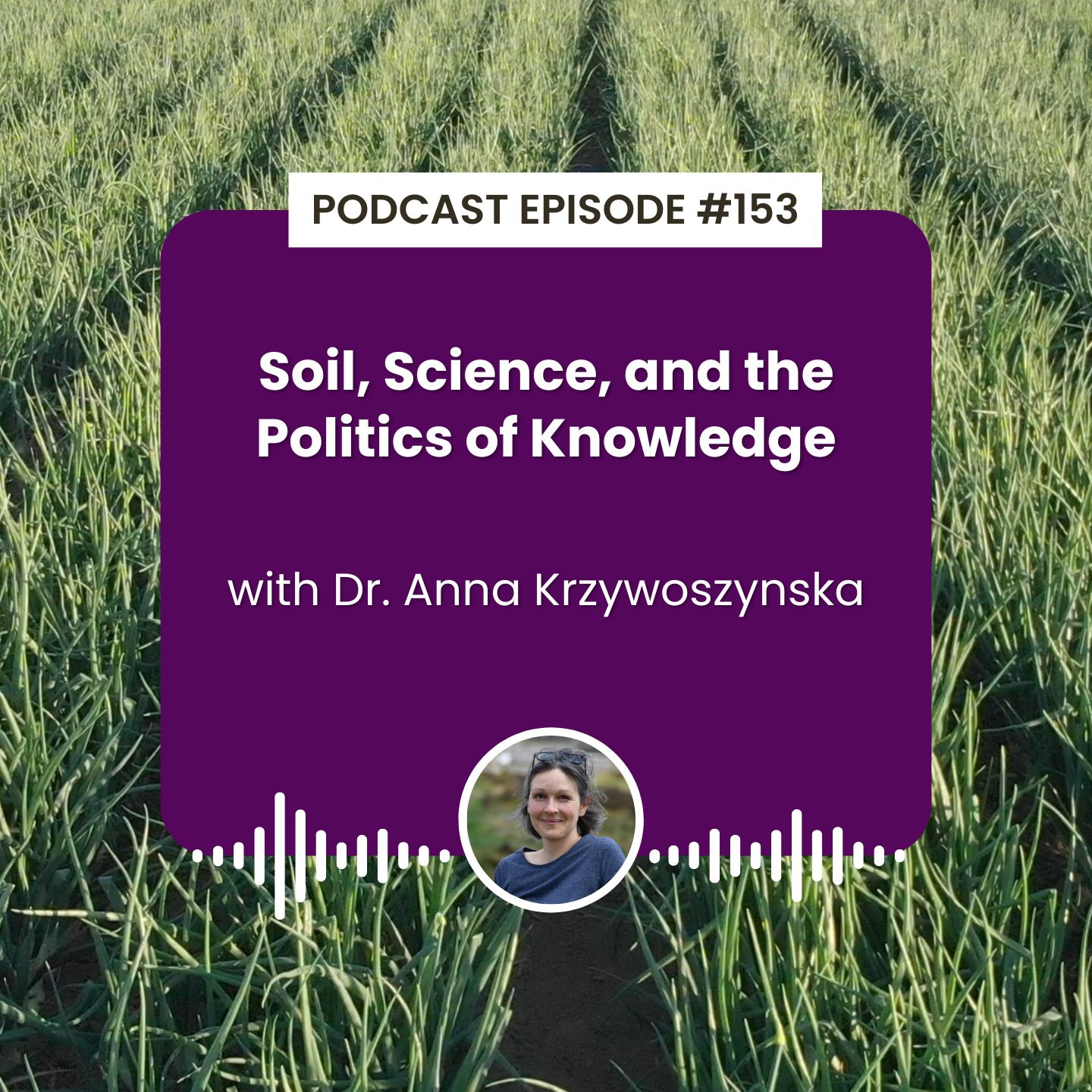 Episode 153: Soil, Science, and the Politics of Knowledge with Dr. Anna Krzywoszynska ...