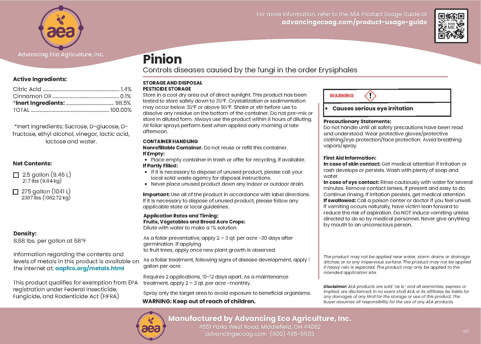 Pinion - Advancing Eco Agriculture