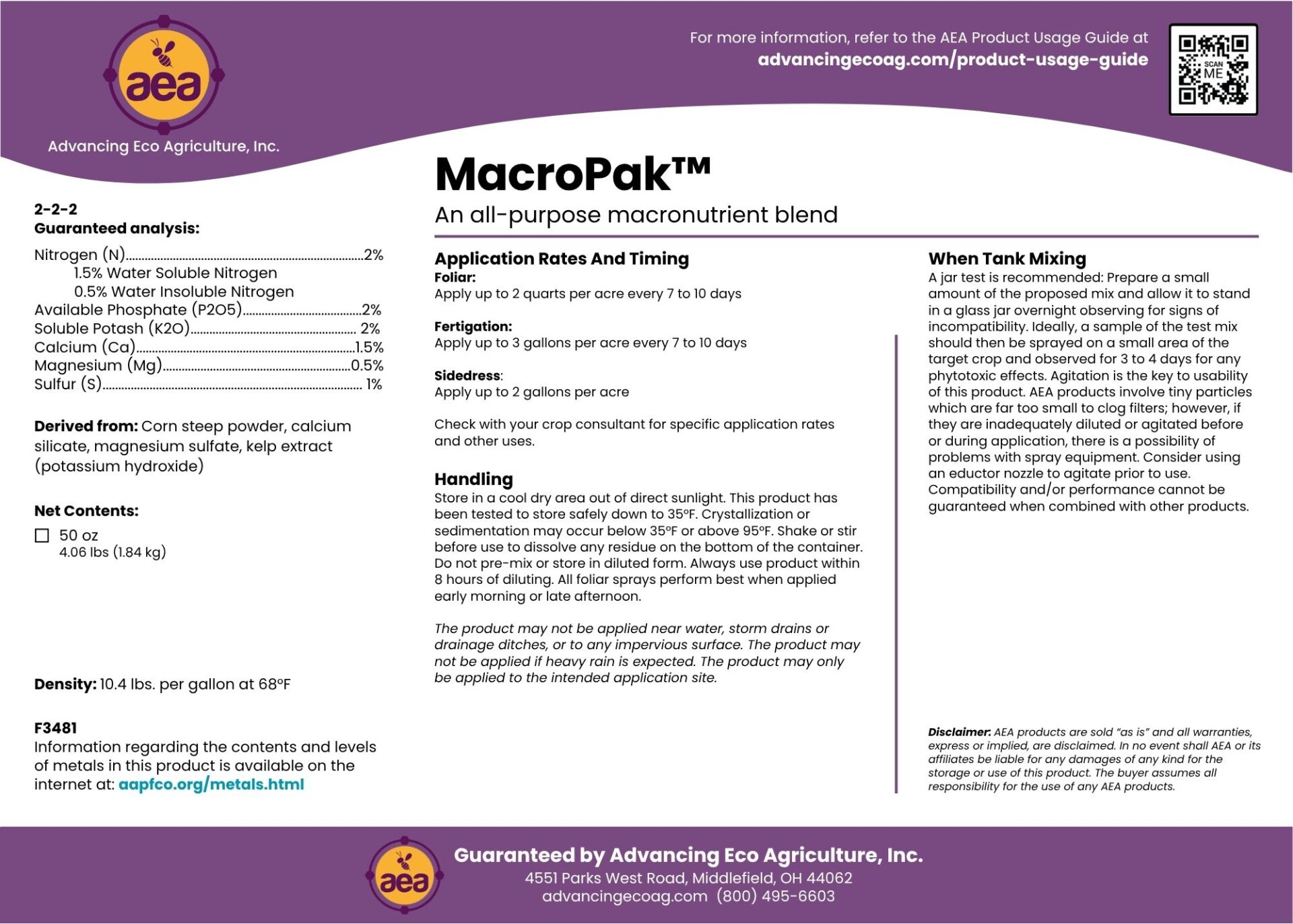 MacroPak™ - Market Garden Line - Advancing Eco Agriculture
