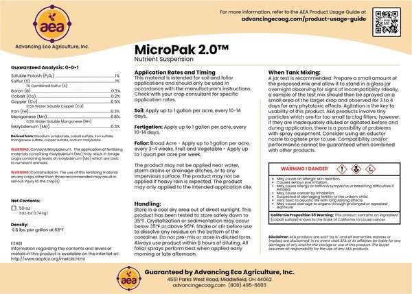 MicroPak™ - Market Garden Line - Advancing Eco Agriculture